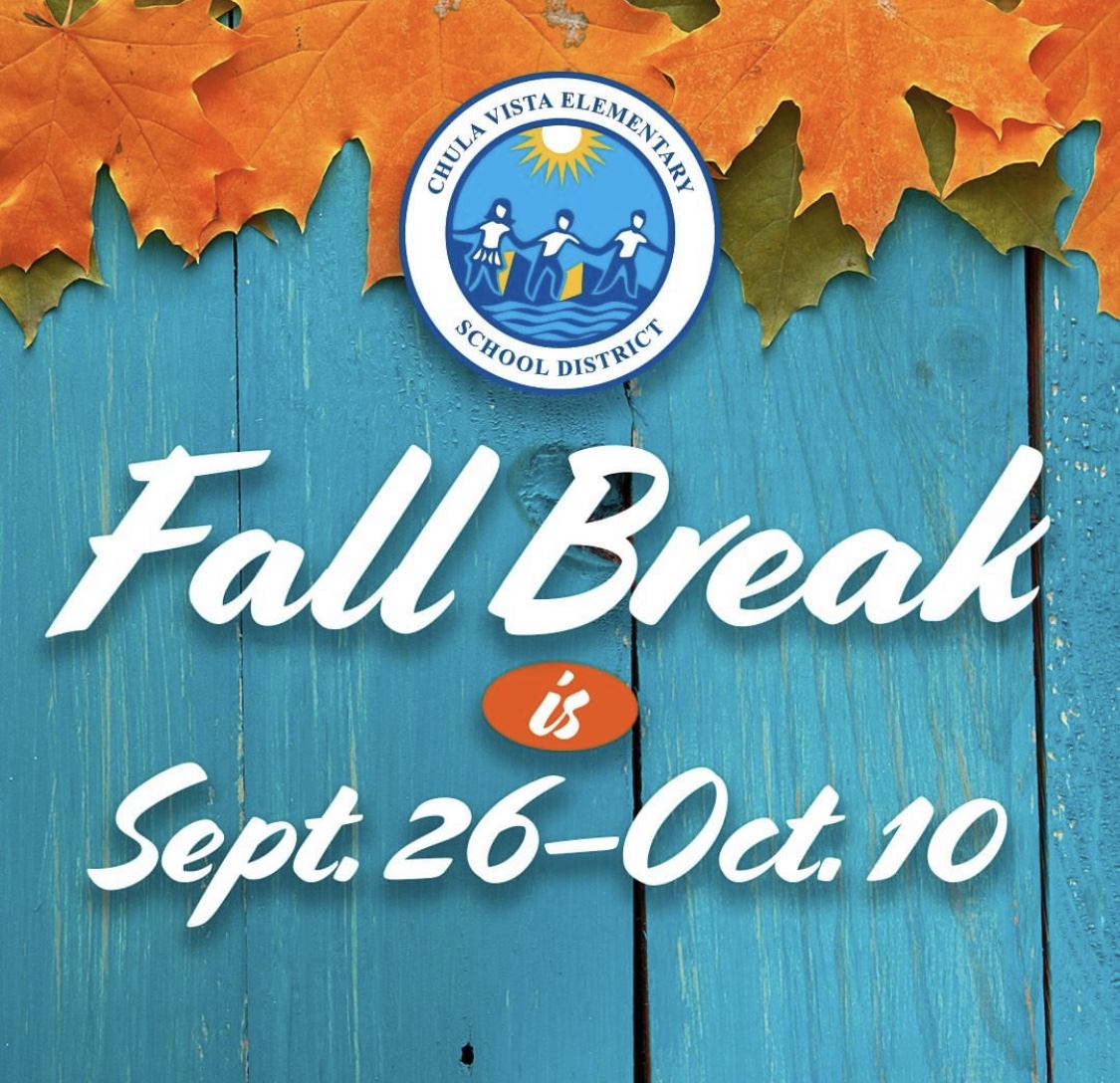 CVESD Fall Break 9/26-10/10 – Loma Verde Elementary School